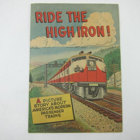 Other | Railroad Comic Book Ride The High Iron Americas Passenger ...